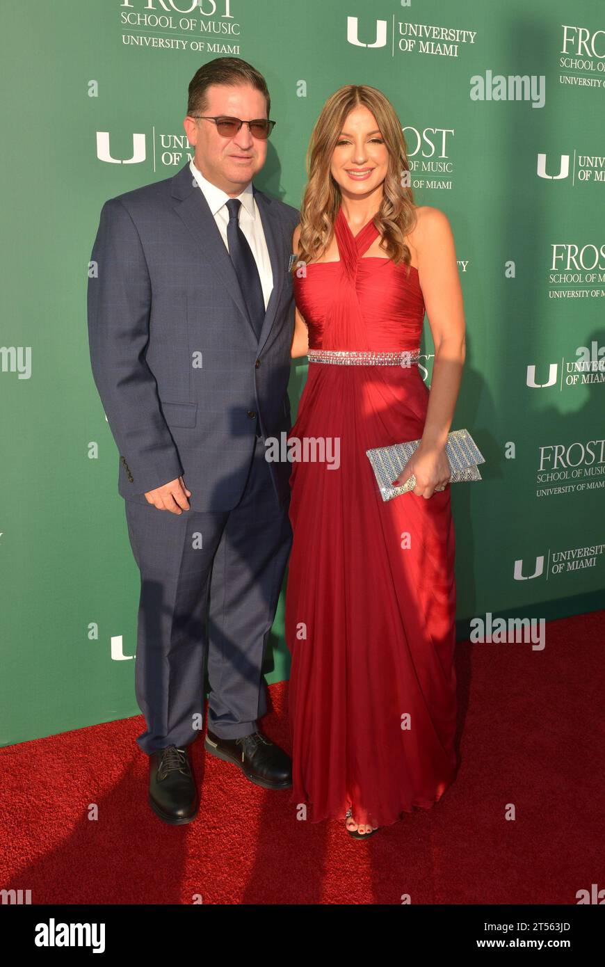 Coral Gables, Florida, USA. 02nd Nov, 2023. Jamie Cosculluela and ...