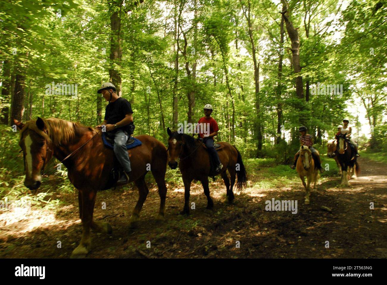 MWR, Oceana Stables, Trail Rides Stock Photo - Alamy