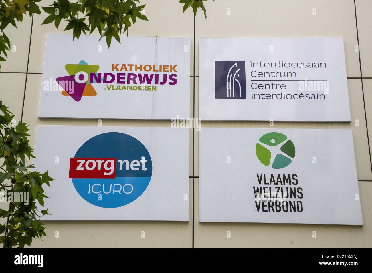 Brussels, Belgium. 03rd Nov, 2023. Illustration picture shows a logo of ...