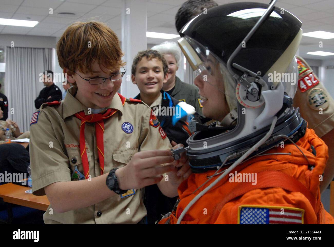 NASA, RTT-response training team, Troop 44 Stock Photo - Alamy