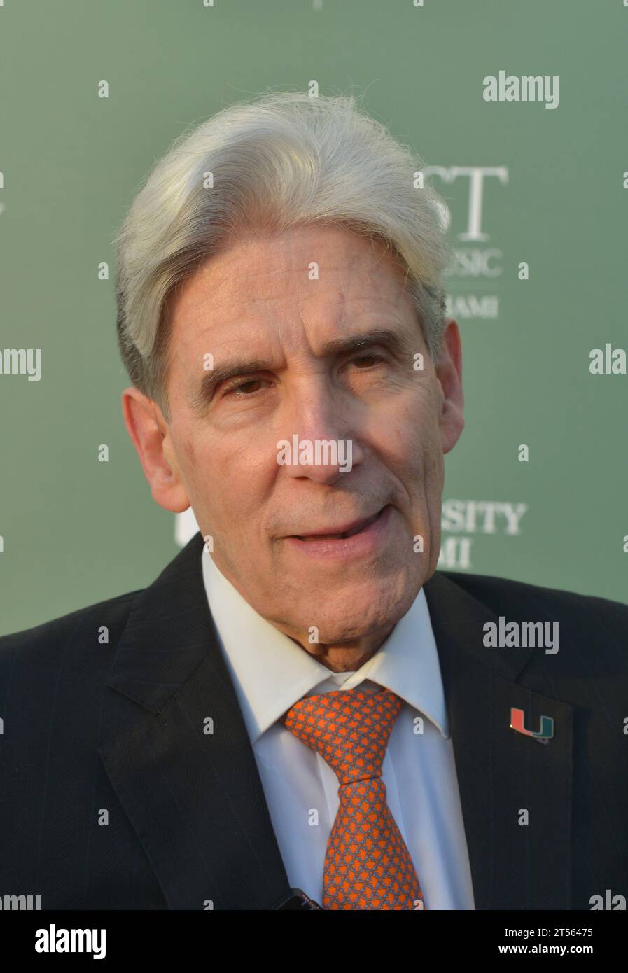 Coral Gables, Florida, USA. 02nd Nov, 2023. Julio Frenk attendsthe ...