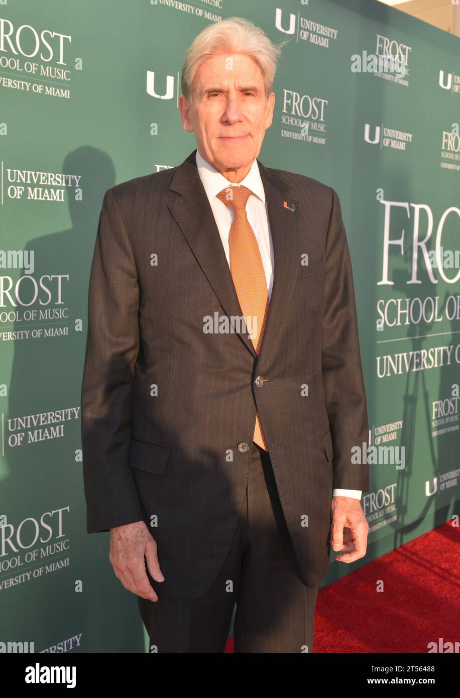 Coral Gables, Florida, USA. 02nd Nov, 2023. Julio Frenk attendsthe ...