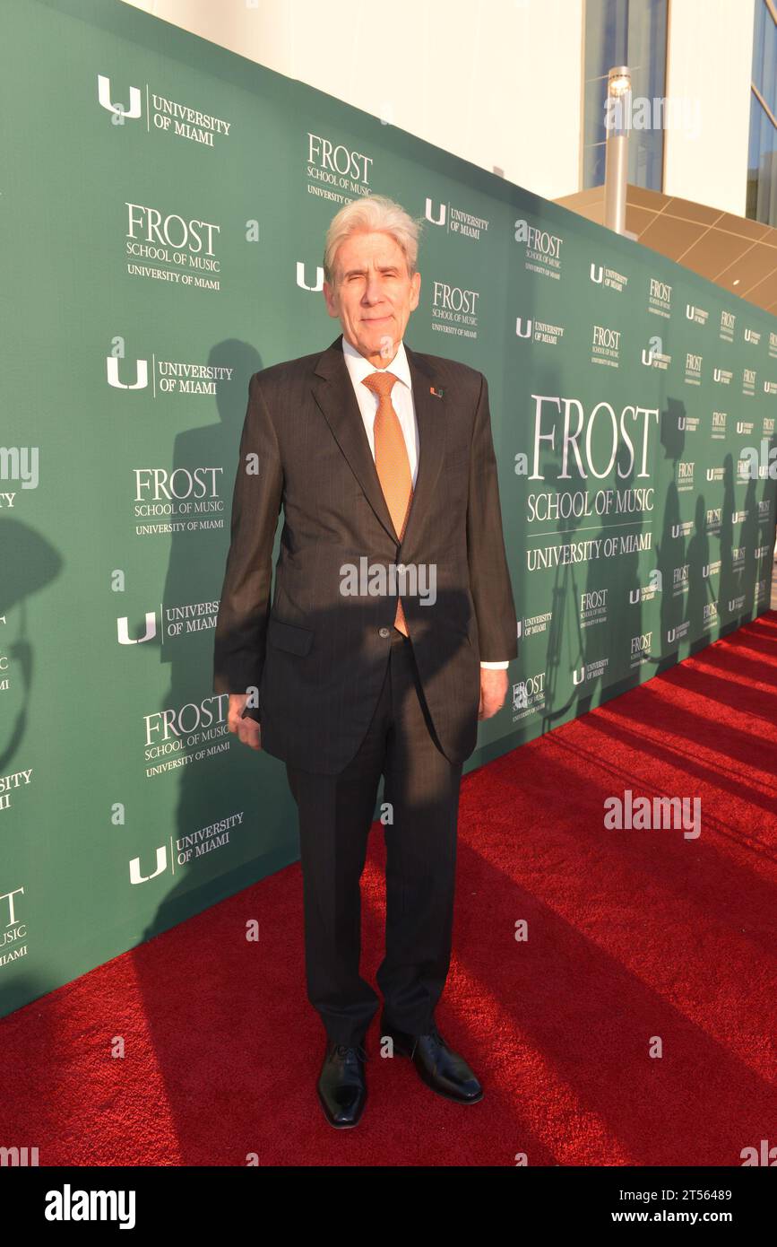 Coral Gables, Florida, USA. 02nd Nov, 2023. Julio Frenk attendsthe ...