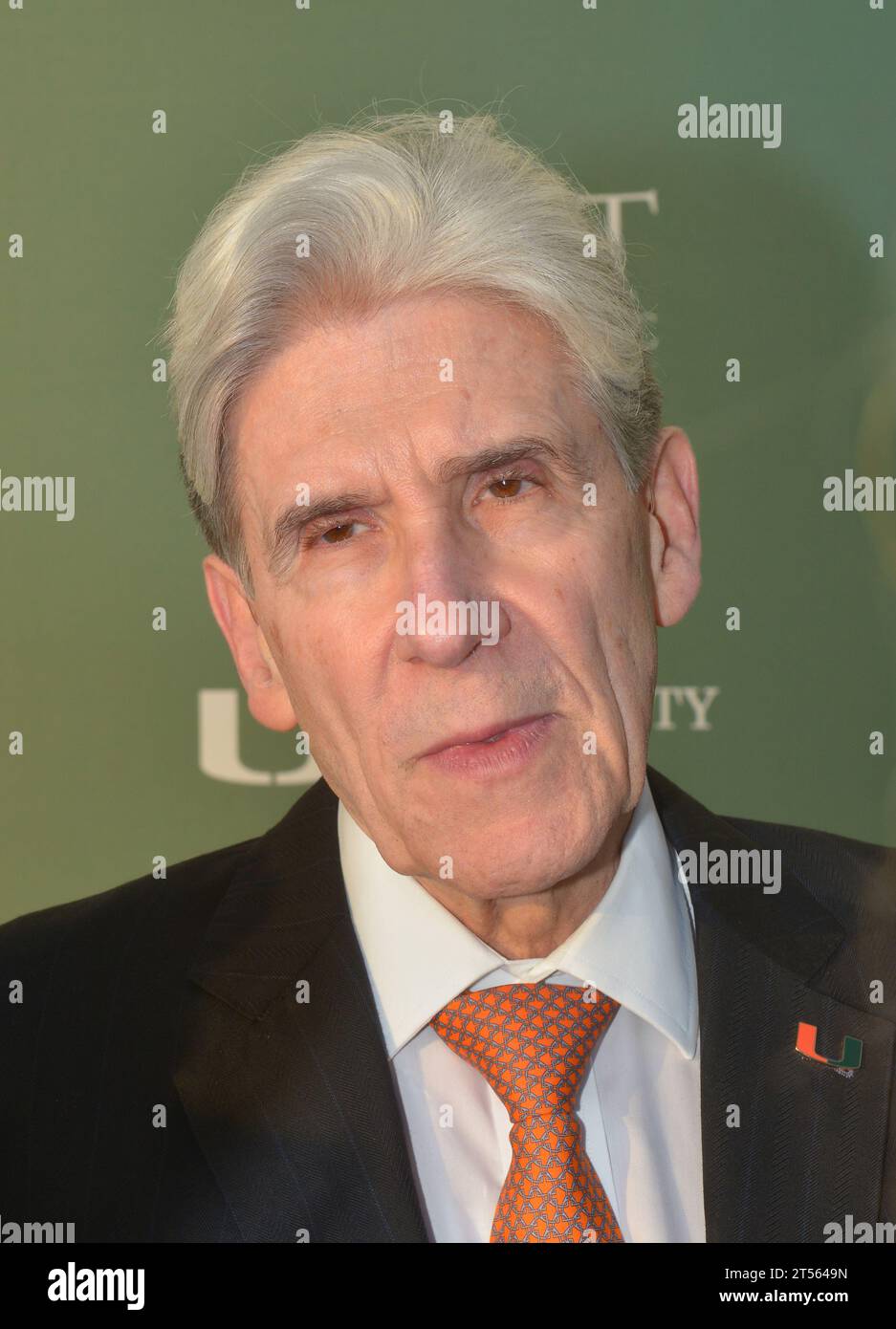 Coral Gables, Florida, USA. 02nd Nov, 2023. Julio Frenk attendsthe ...
