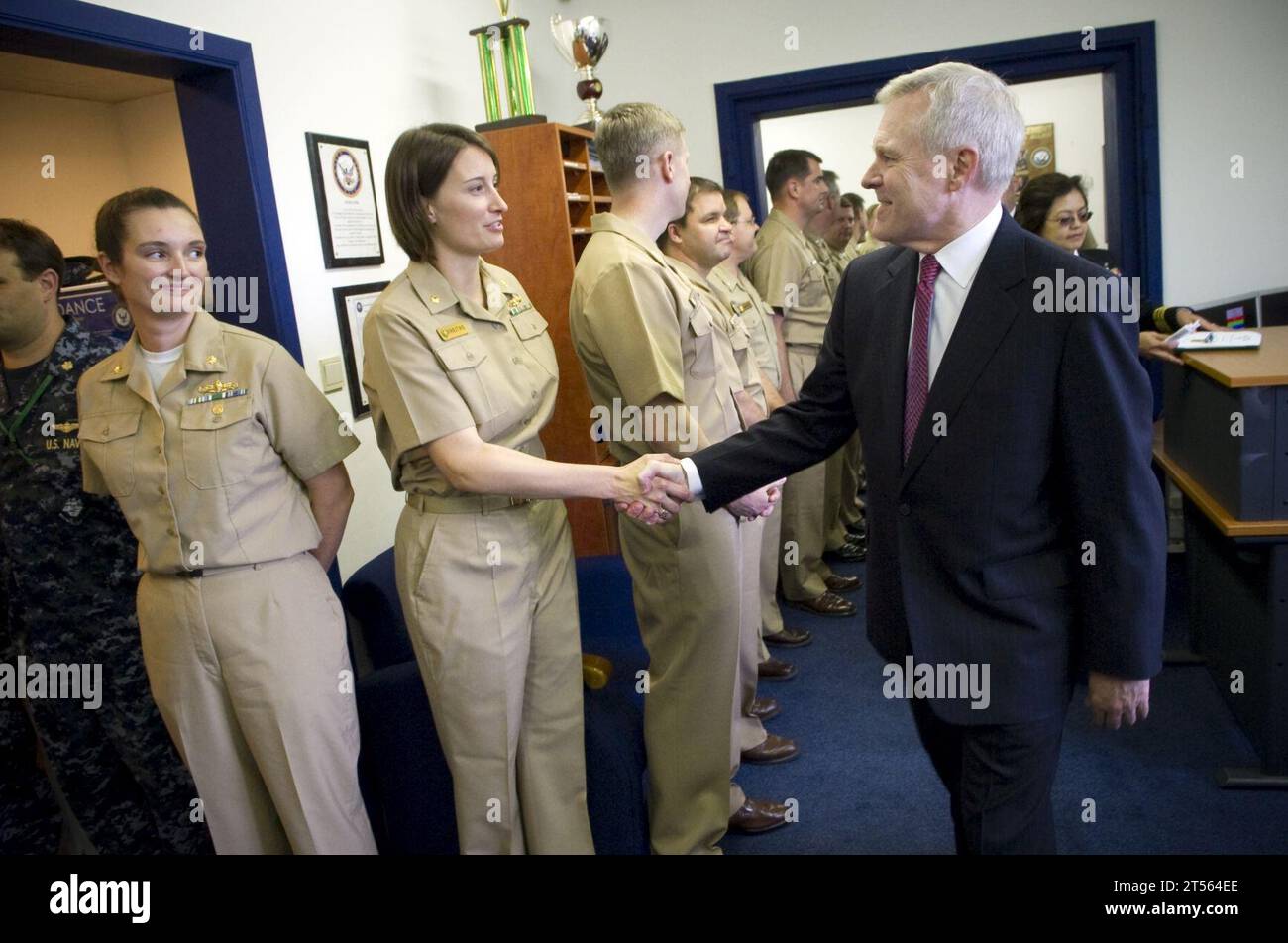 NATO, Ray Mabus, secnav, Secretary of the Navy, U.S. Navy Stock Photo ...