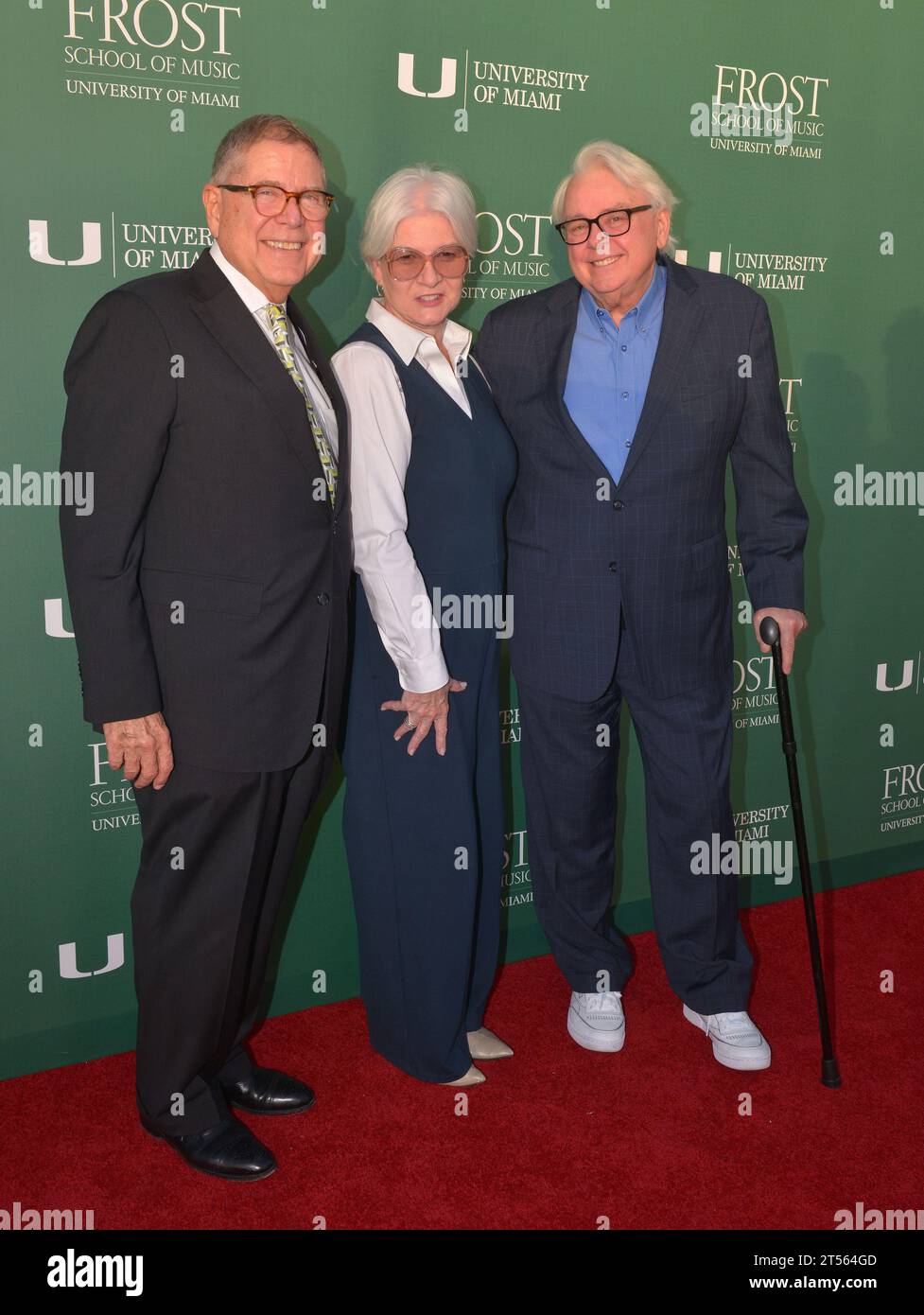 Coral Gables, Florida, USA. 02nd Nov, 2023. Alberto Ibarguen, Victoria ...