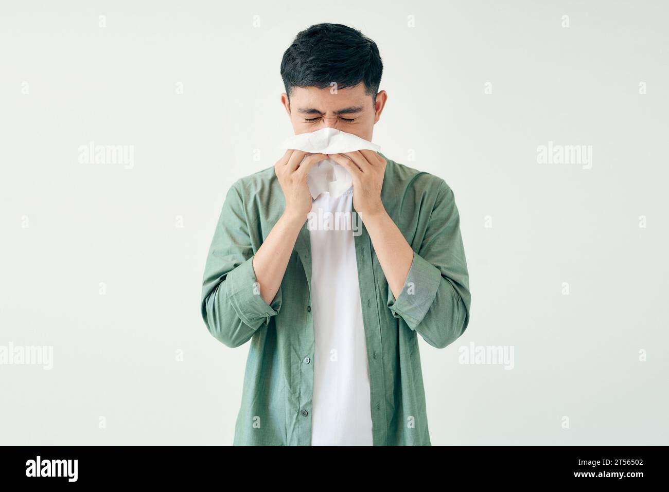 Man nose itch hi-res stock photography and images - Alamy