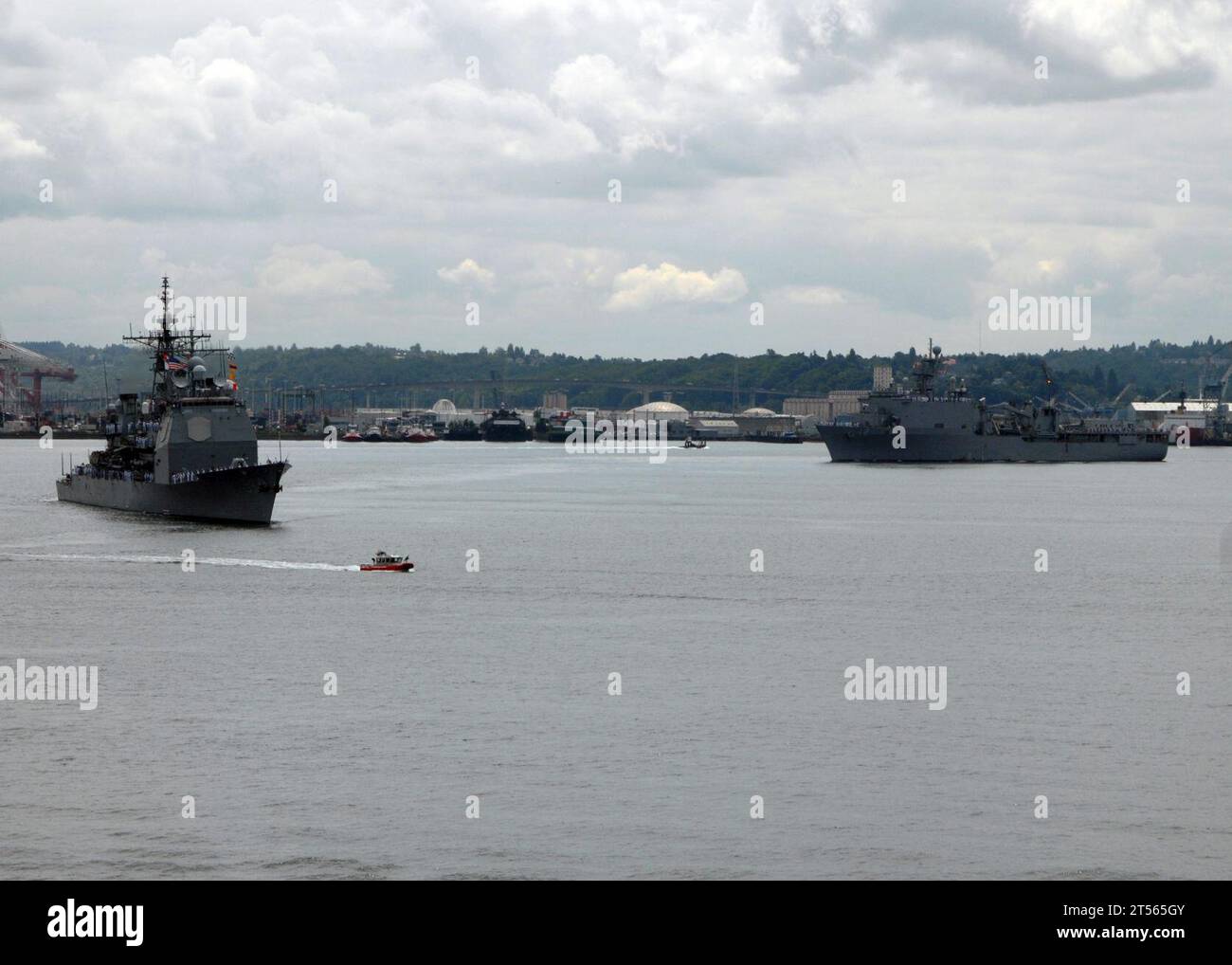 Naval Region Northwest, Seattle Seafair, USS Germantown, USS Princeton ...