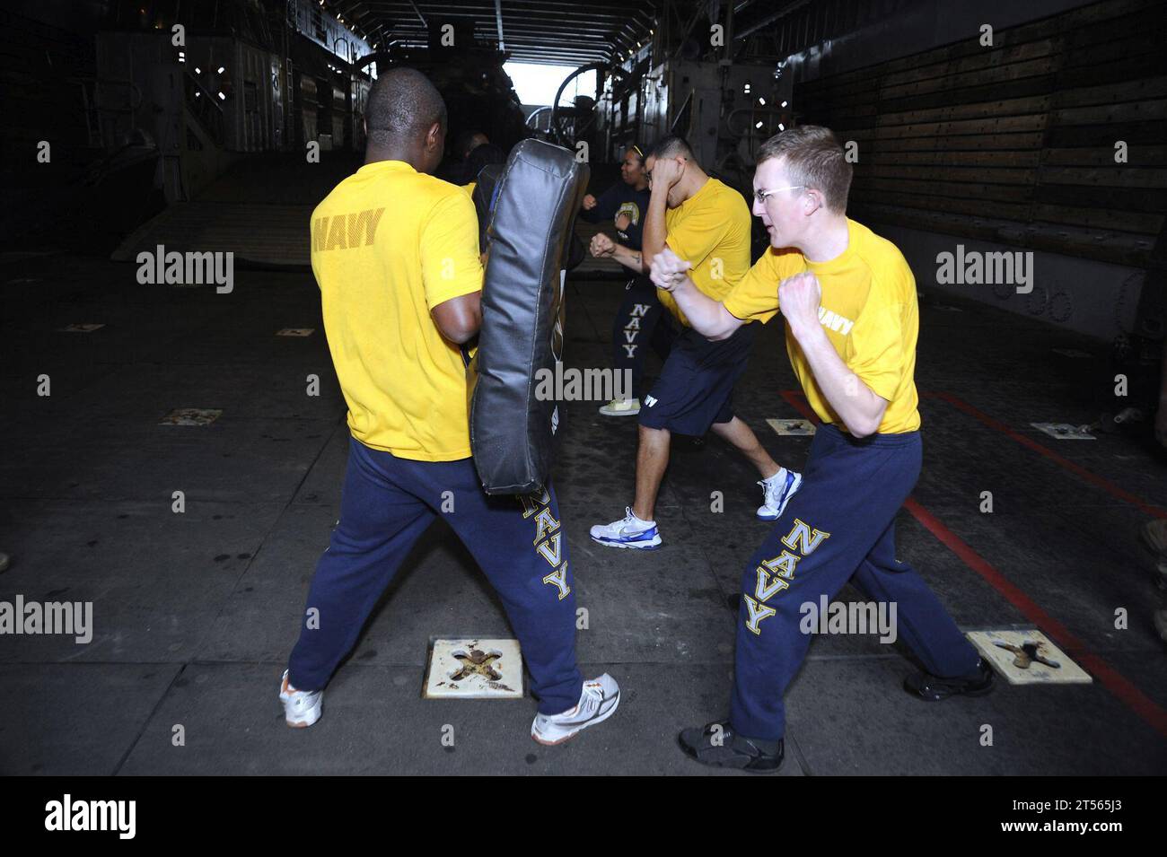 Naval security force sentry training hi-res stock photography and ...