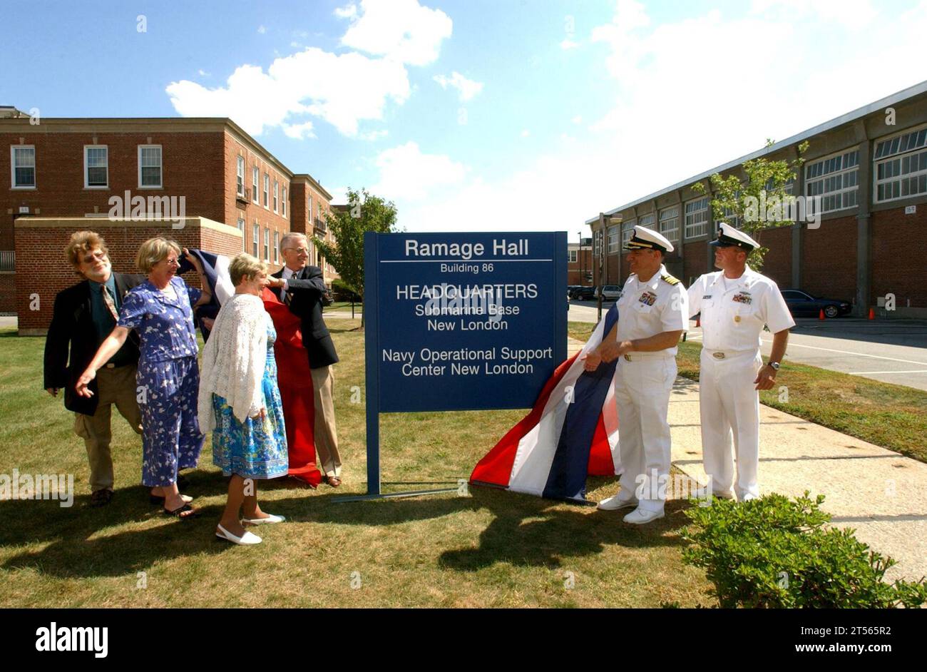 Naval Submarine Base New England, Ramage Hall, SUBASE, U.S. Navy ...