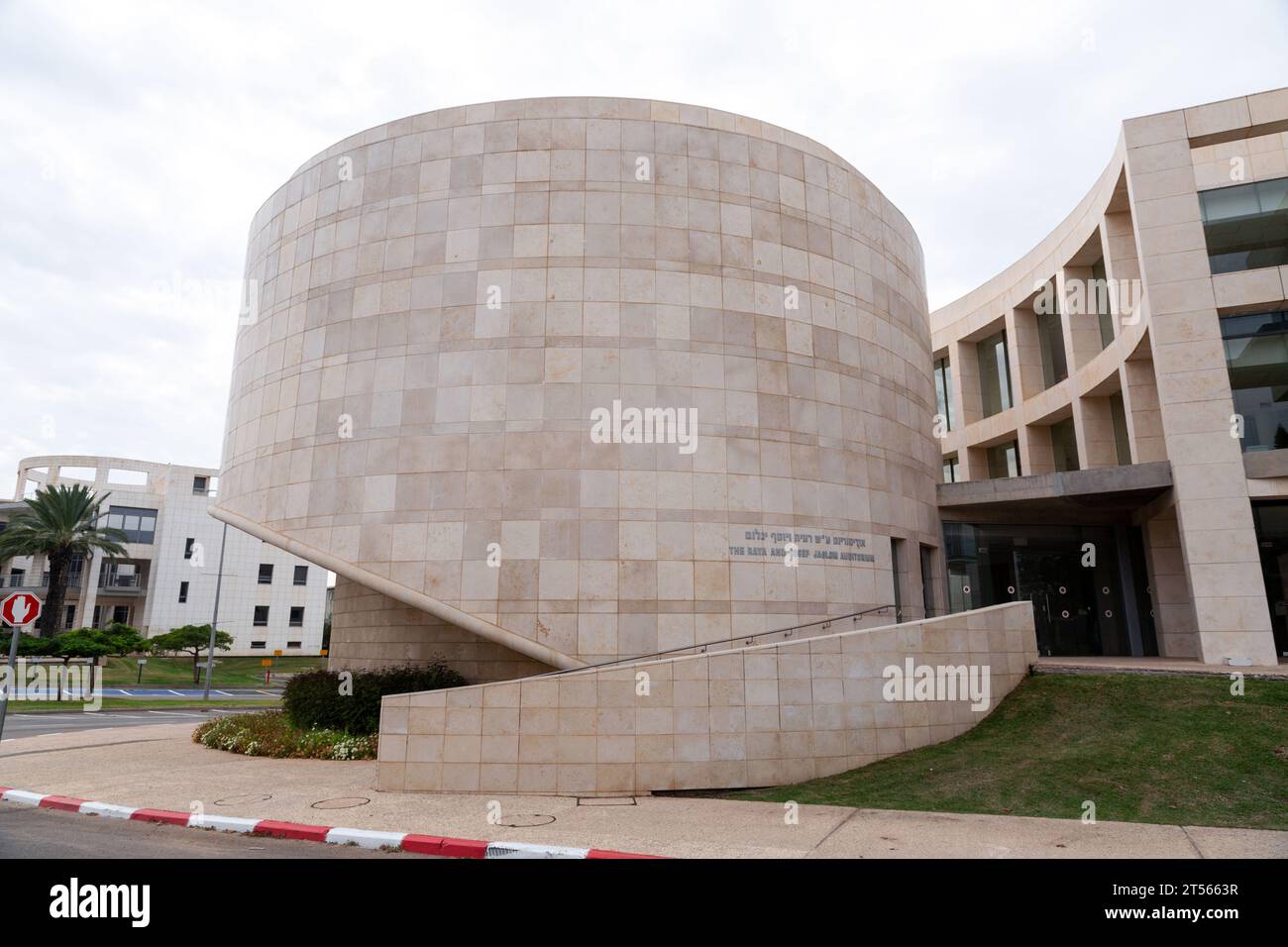 Tel Aviv, Israel - October 27, 2023 - Exterior view of the buildings in ...