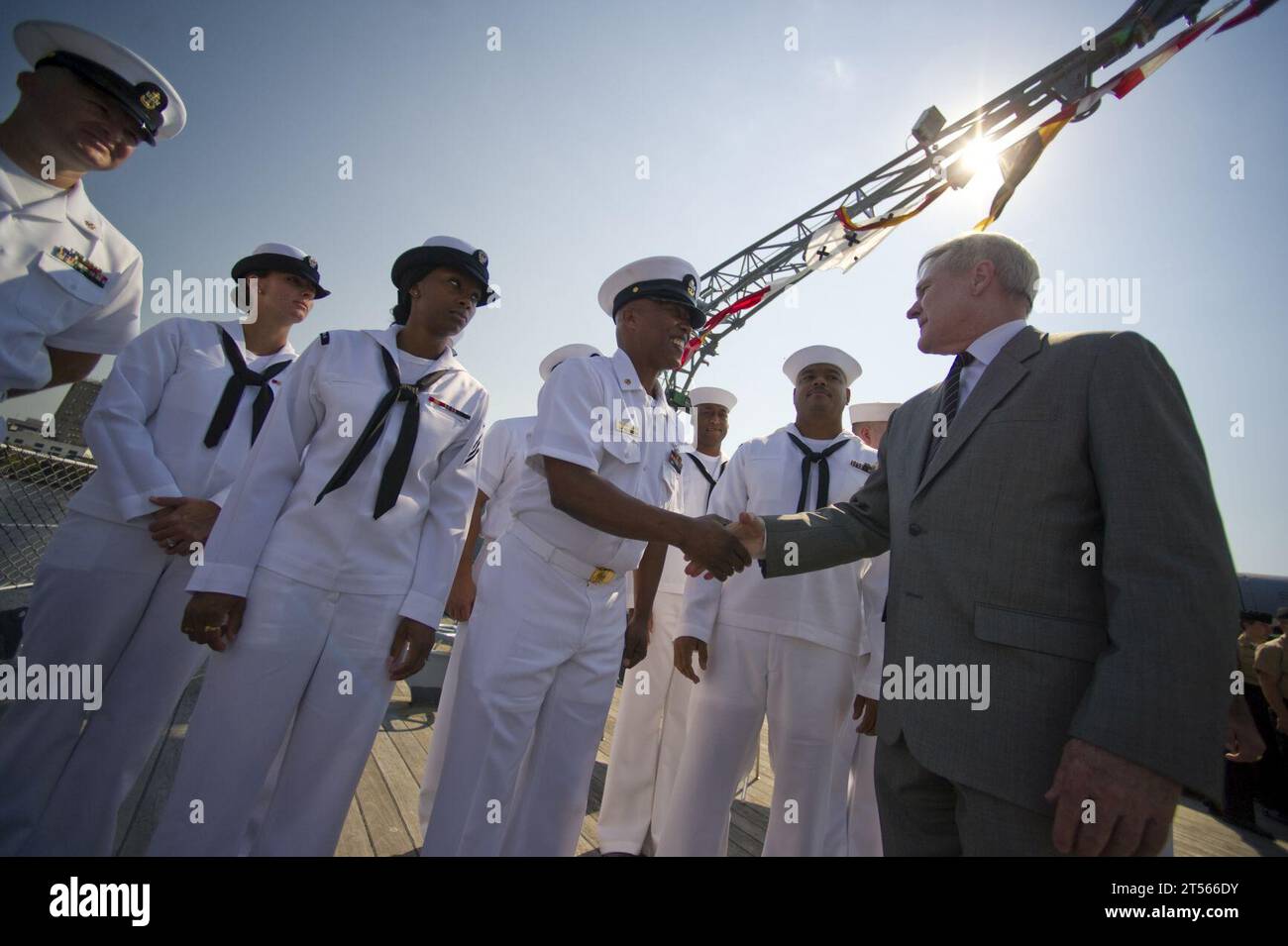 Navy birthday, Ray Mabus, secnav, Secretary of the Navy, USS North ...