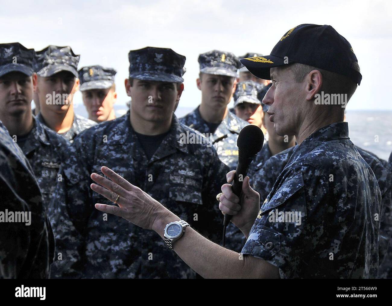 navy, Navy working uniform, people, Rear Adm. Ted N. Branch, southern ...