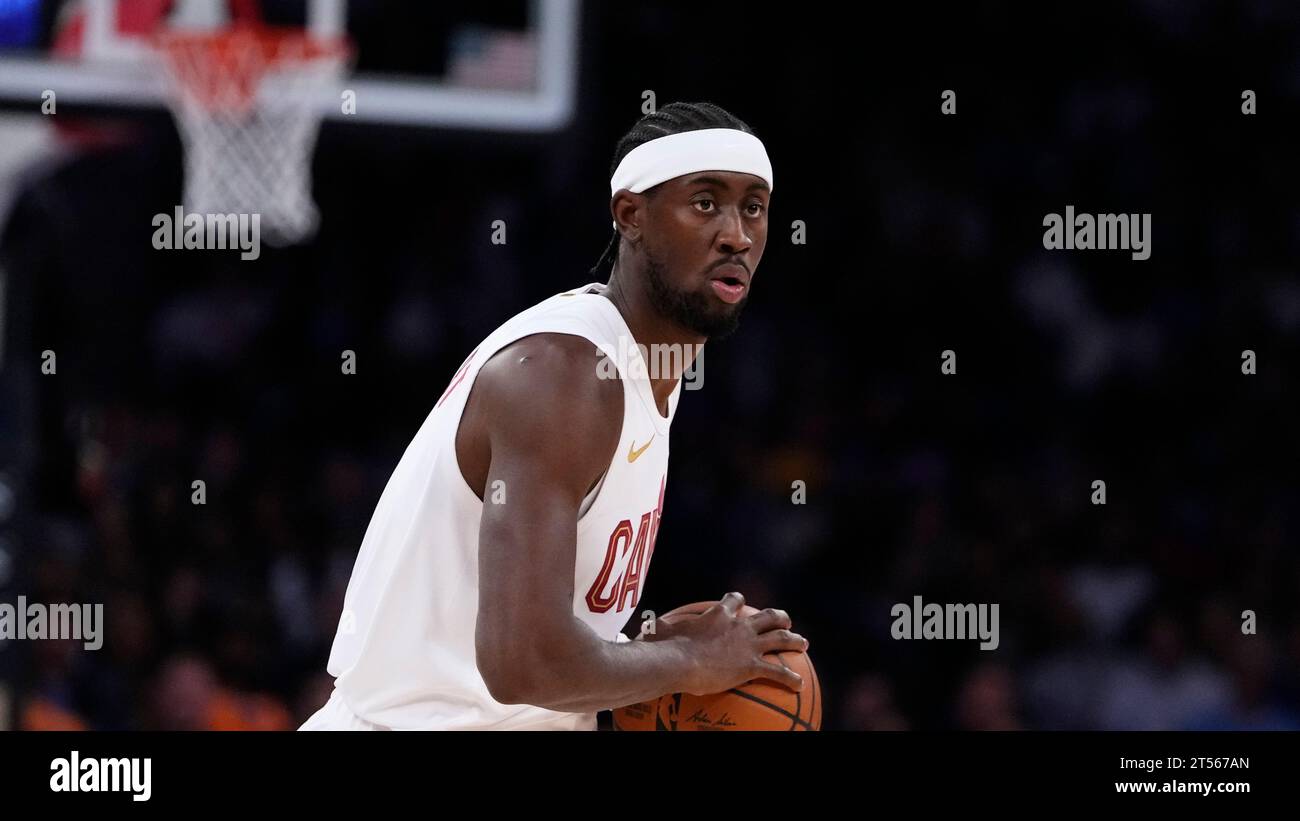 Cleveland Cavaliers' Caris LeVert (3) during the first half of an NBA ...