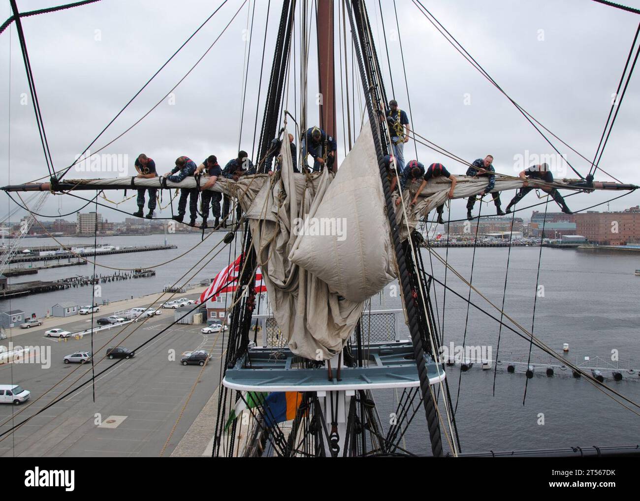 navy, people, sail, tall ship, training, U.S. Navy, USS Constitution ...