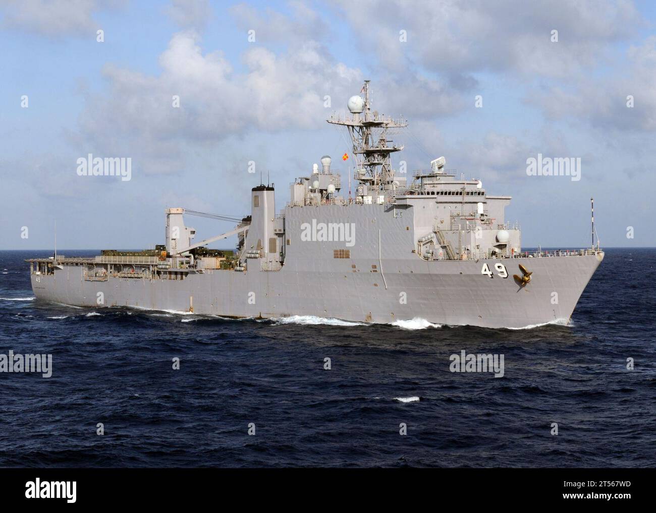 navy, U.S. Navy, USS Harpers Ferry (LSD-49 Stock Photo - Alamy