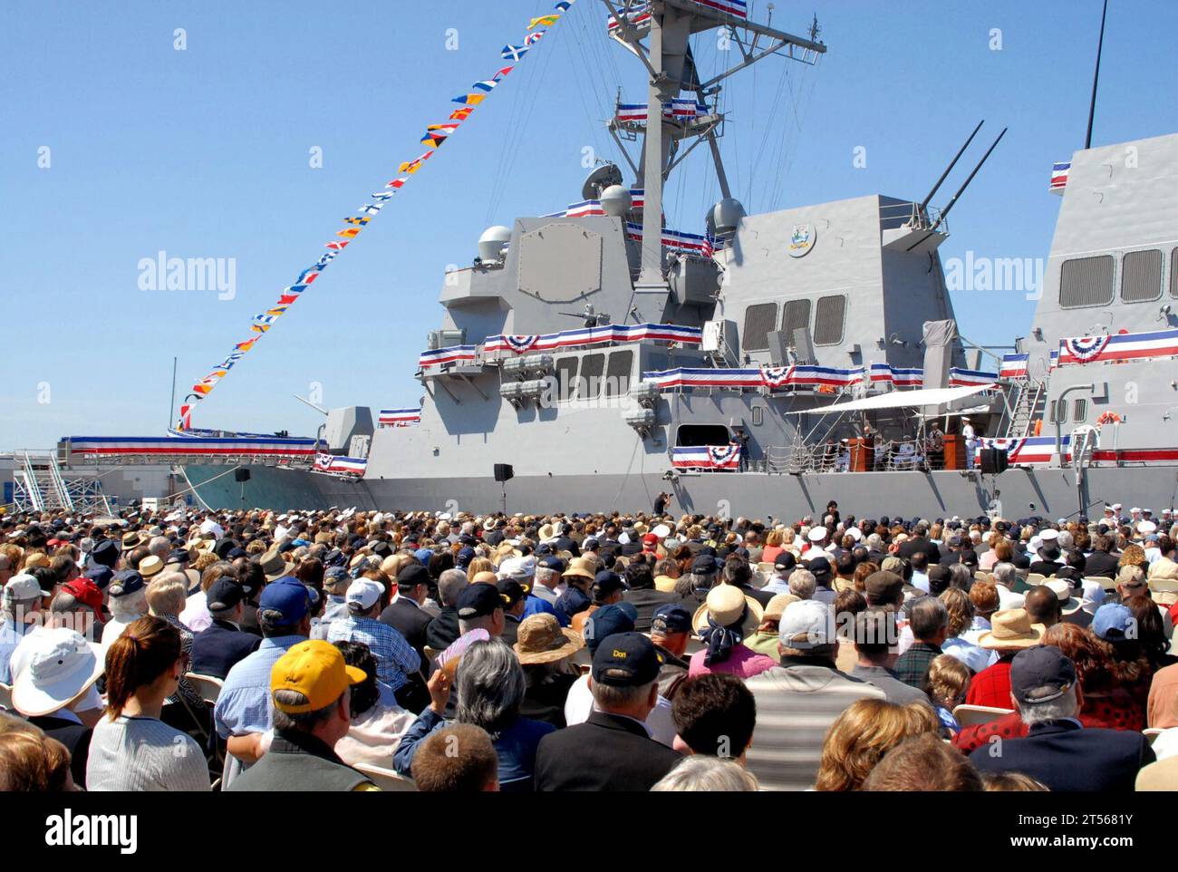 new ship, ship commissioning Stock Photo - Alamy