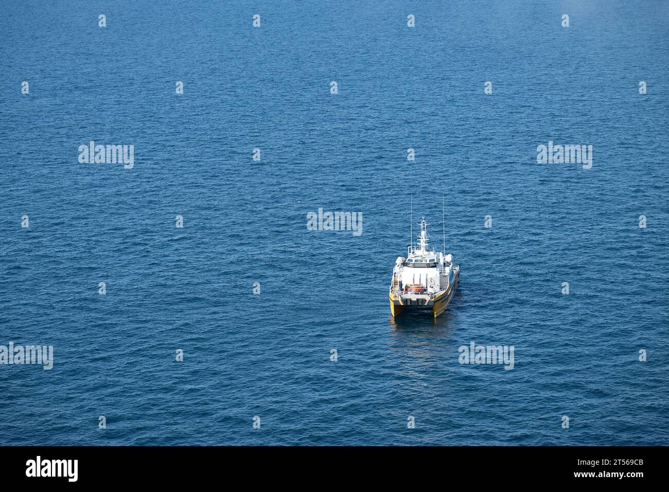 Windcat 101, CTV, Crew transport vessel, working on an offshore wind ...