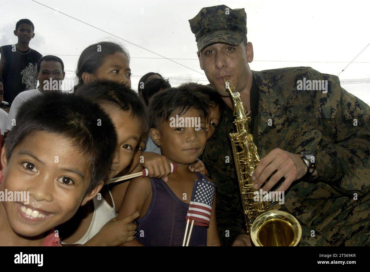 Pacific Band, Pacific Partnership, U.S. Marine Forces Stock Photo - Alamy