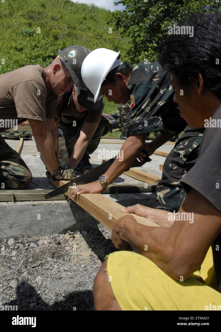 Pacific Partnership, Philippine Army 54th Engineering Brigade, SEABEES ...