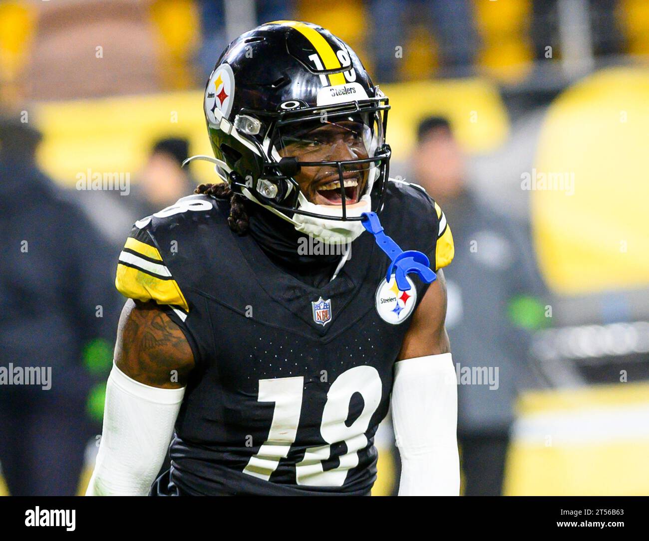 Diontae johnson 2023 steelers hi-res stock photography and images - Alamy