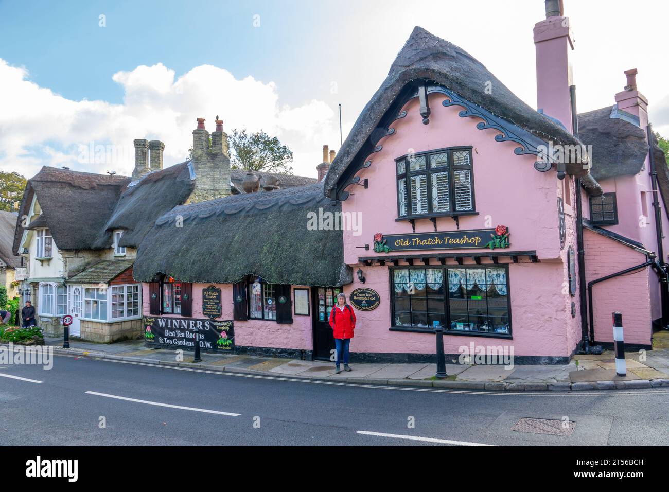 Beautiful thatched buildings Stock Photo - Alamy