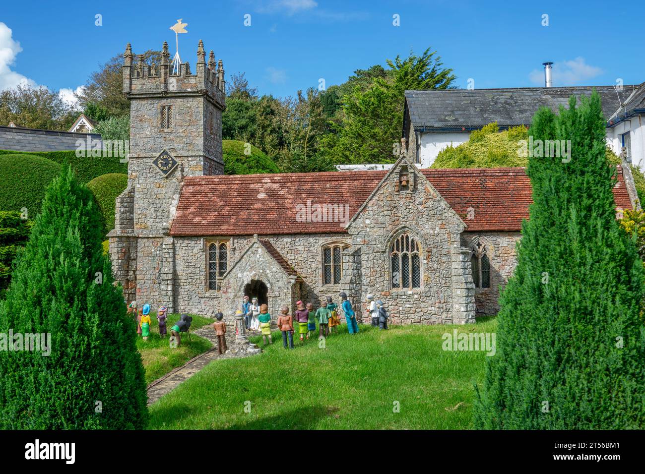 Scenes of a small village Stock Photo - Alamy