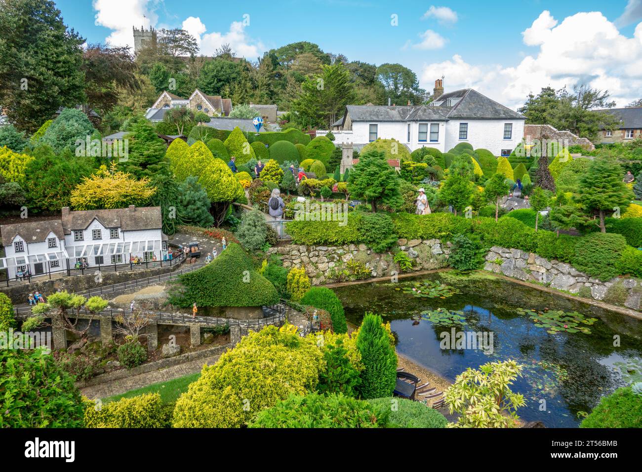Scenes of a small village Stock Photo - Alamy