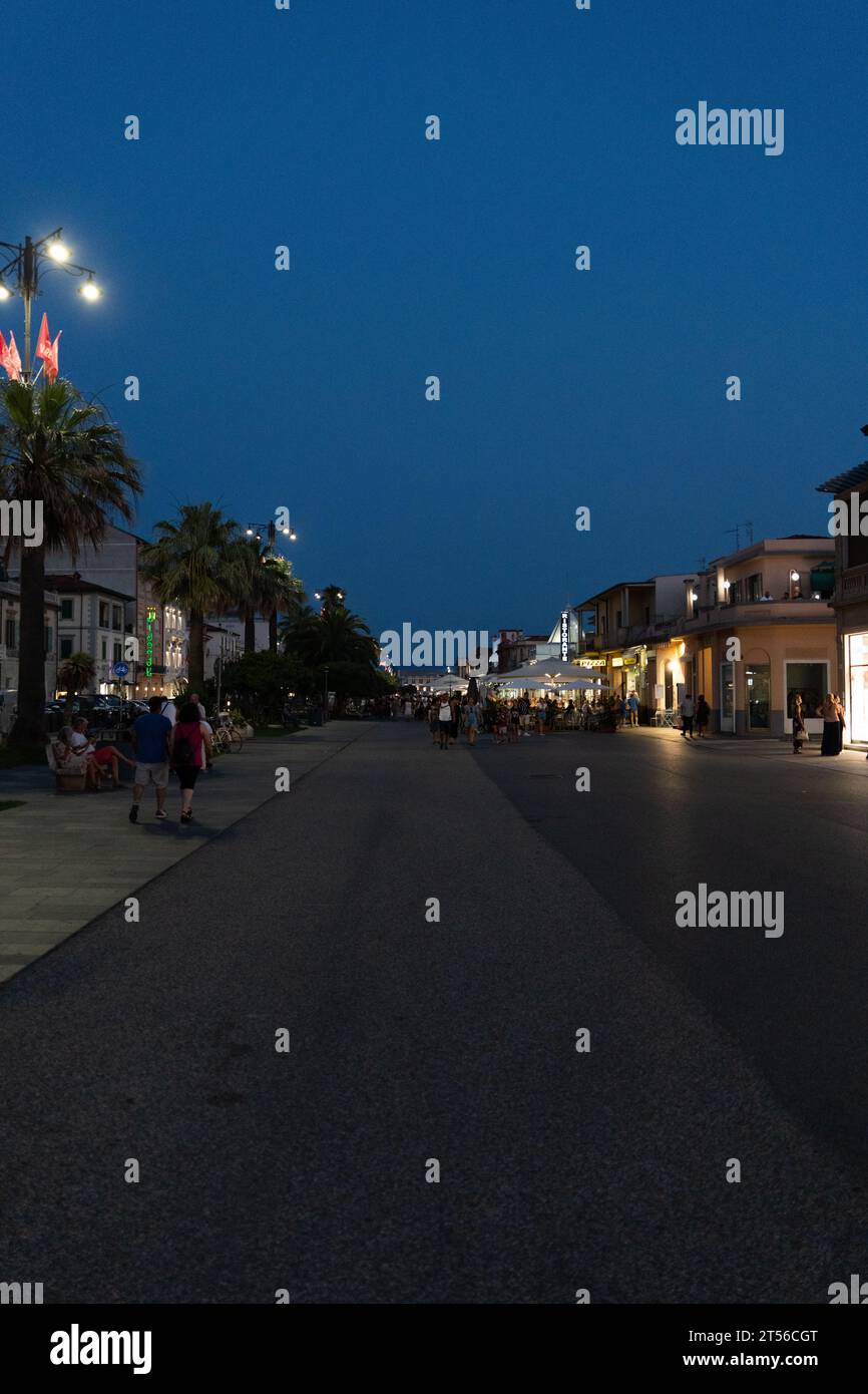 Viareggio promenade hi-res stock photography and images - Alamy