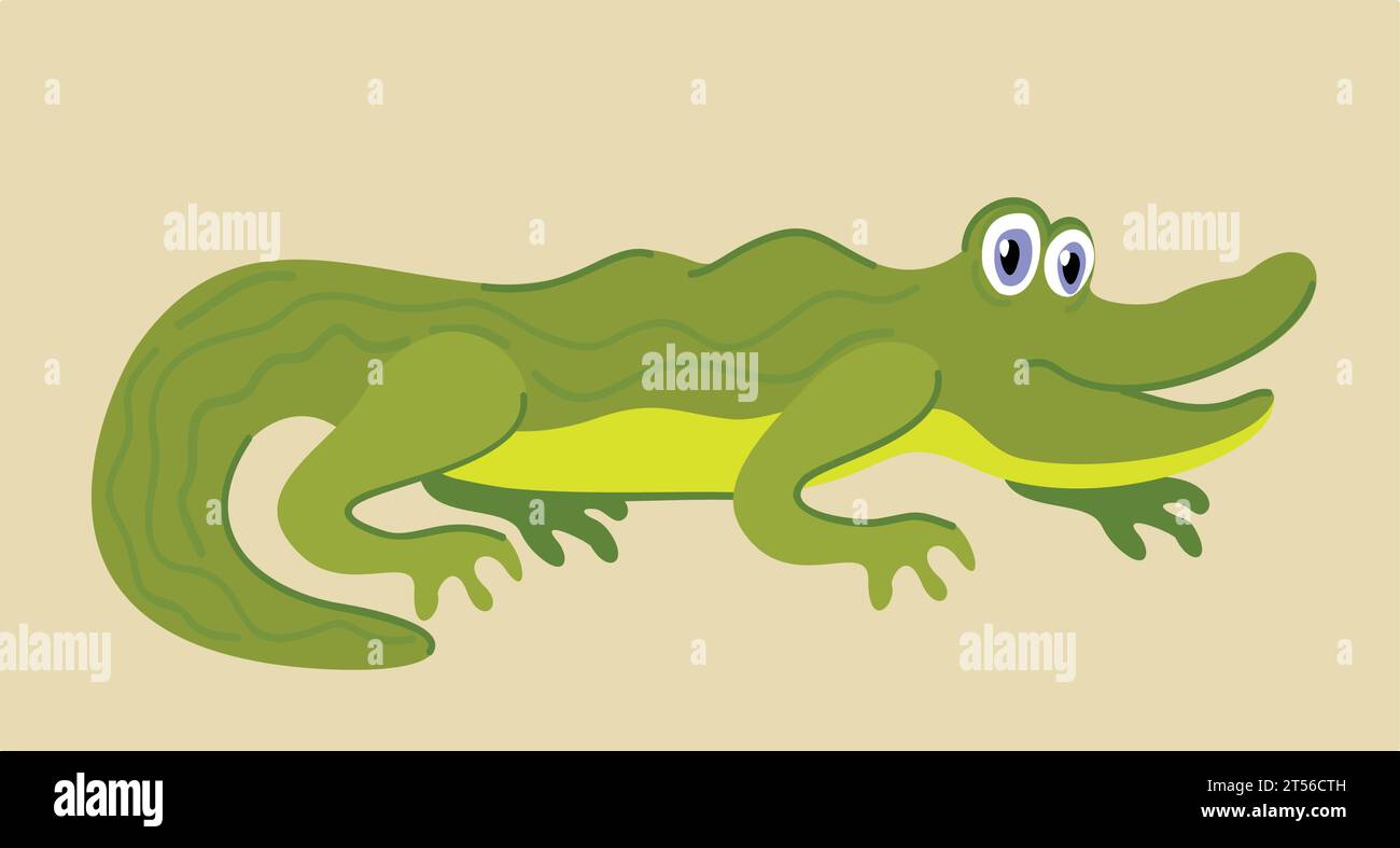 Cartoon crocodile free hi-res stock photography and images - Alamy
