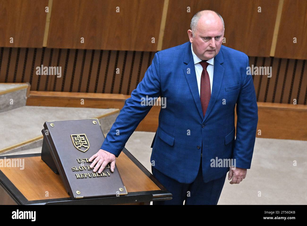 Slovak Member of Parliament Jozef Smatana (pictured) and newly-Elected ...