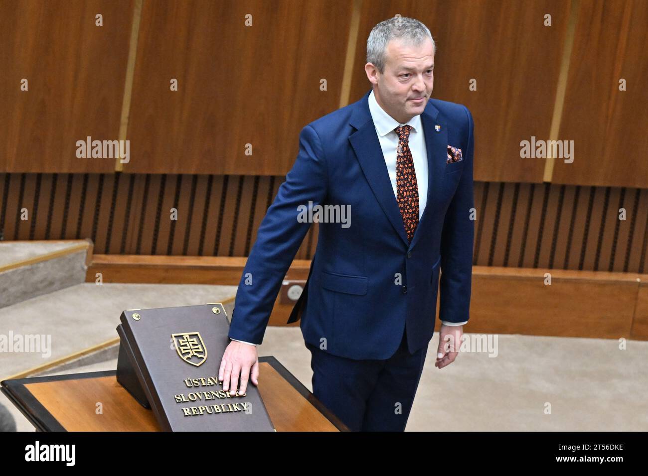 Slovak Member of Parliament Jaroslav Baska (pictured) and newly-Elected ...