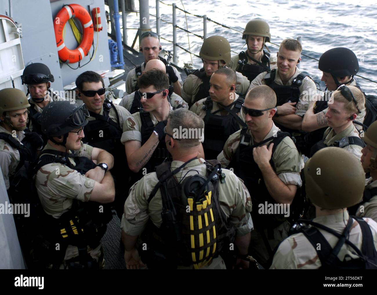 Philippine-flagged merchant vessel, pirates, USS Leyte Gulf (CG 55 ...