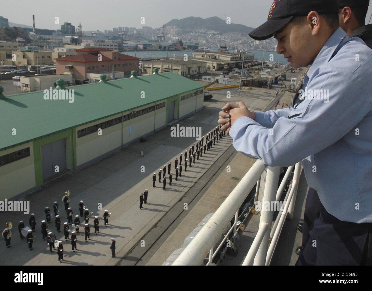 port visit, USS Juneau (LPD 10 Stock Photo - Alamy