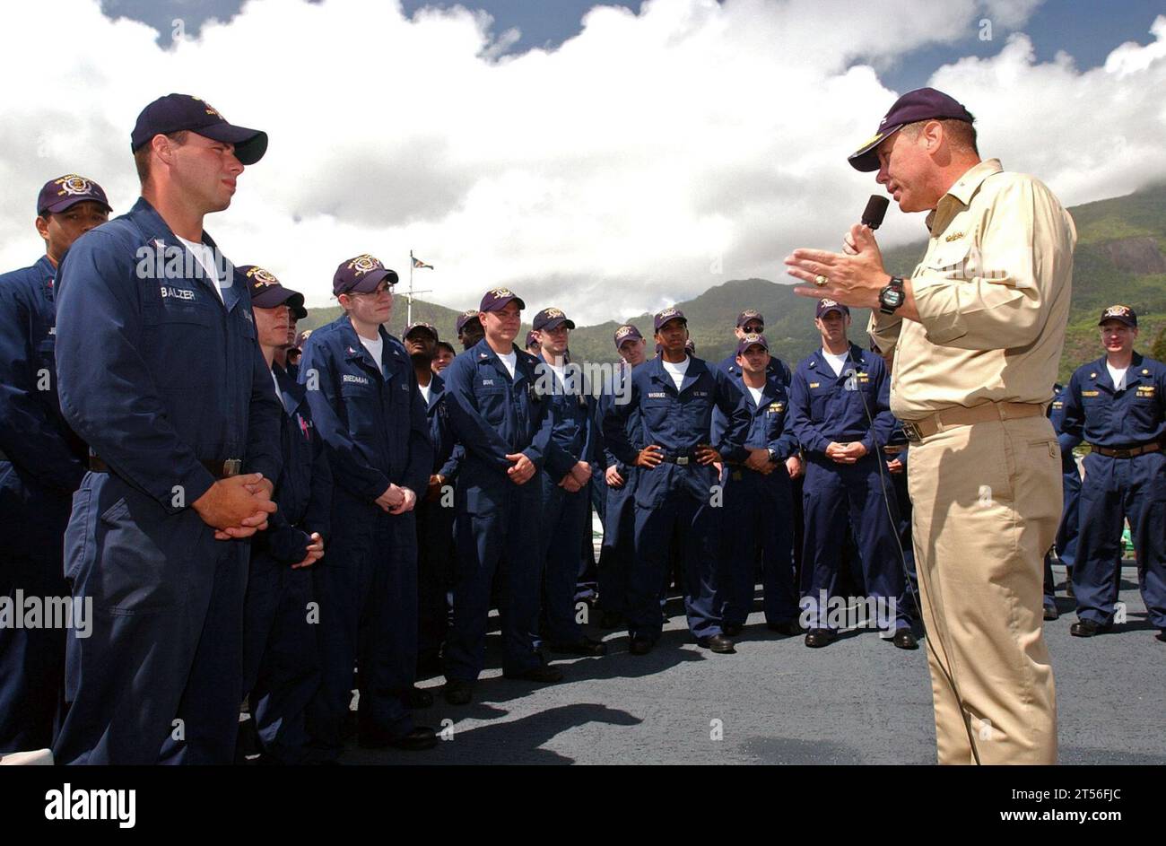 Rear Admiral Michael K. Mahon, Seychelles, SNMG1, Standing NATO ...