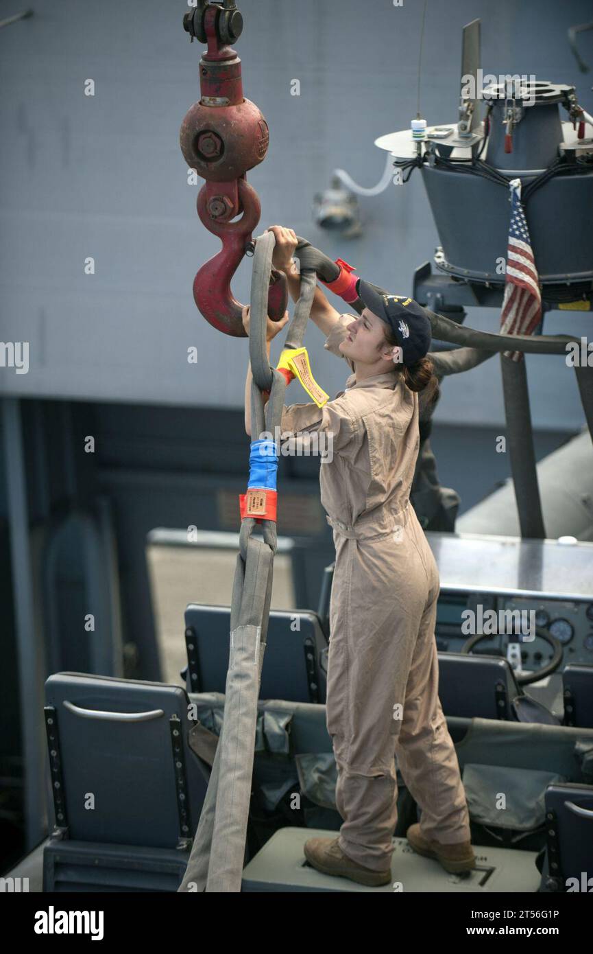 RHIB, U.S. Navy, USMC, USS New Orleans Stock Photo - Alamy