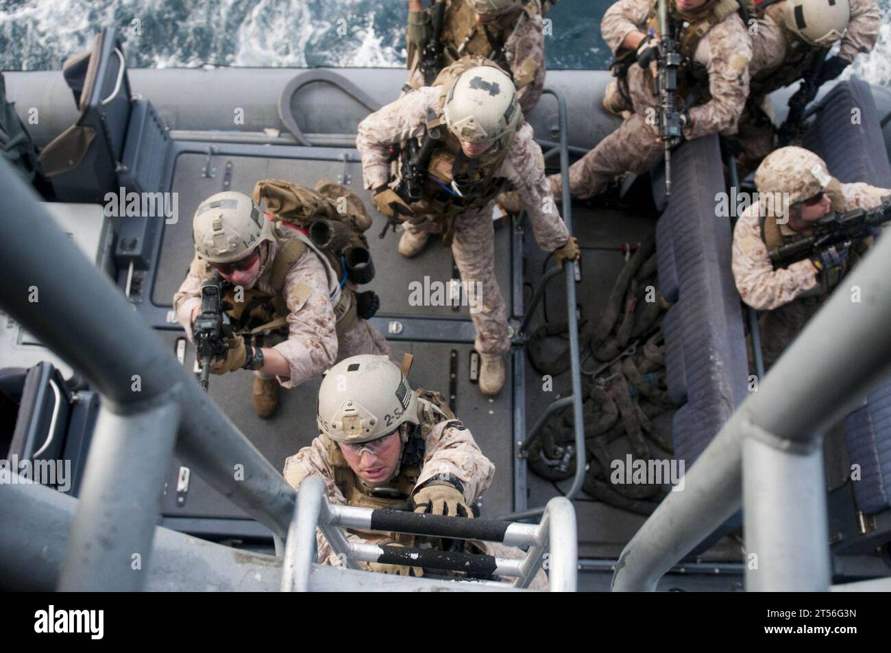 RHIB, U.S. Navy, USMC, USS New Orleans Stock Photo - Alamy