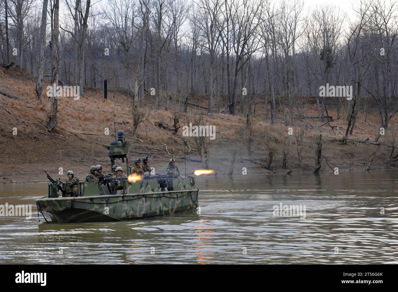 Riverine Assault Boat, Riverine Squadron (RIVRON) 1, weapon Stock Photo ...
