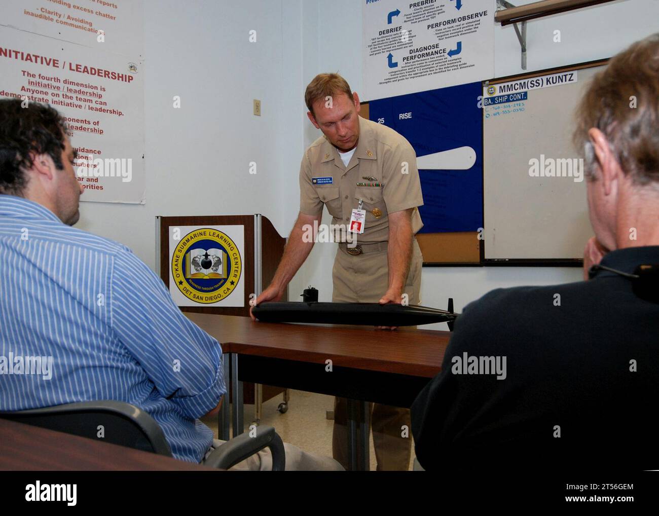 Sailor, Submarine Learning Center Detachment San Diego, U.S. Navy Stock ...