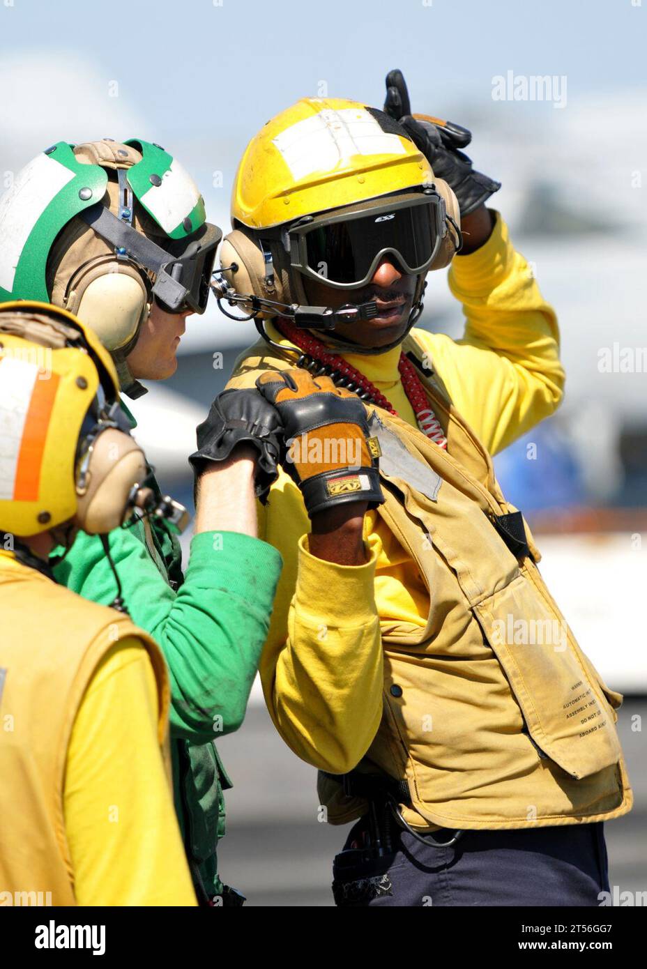 Sailor, training, U.S. Navy, USS George H.W. Bush (CVN 77 Stock Photo ...