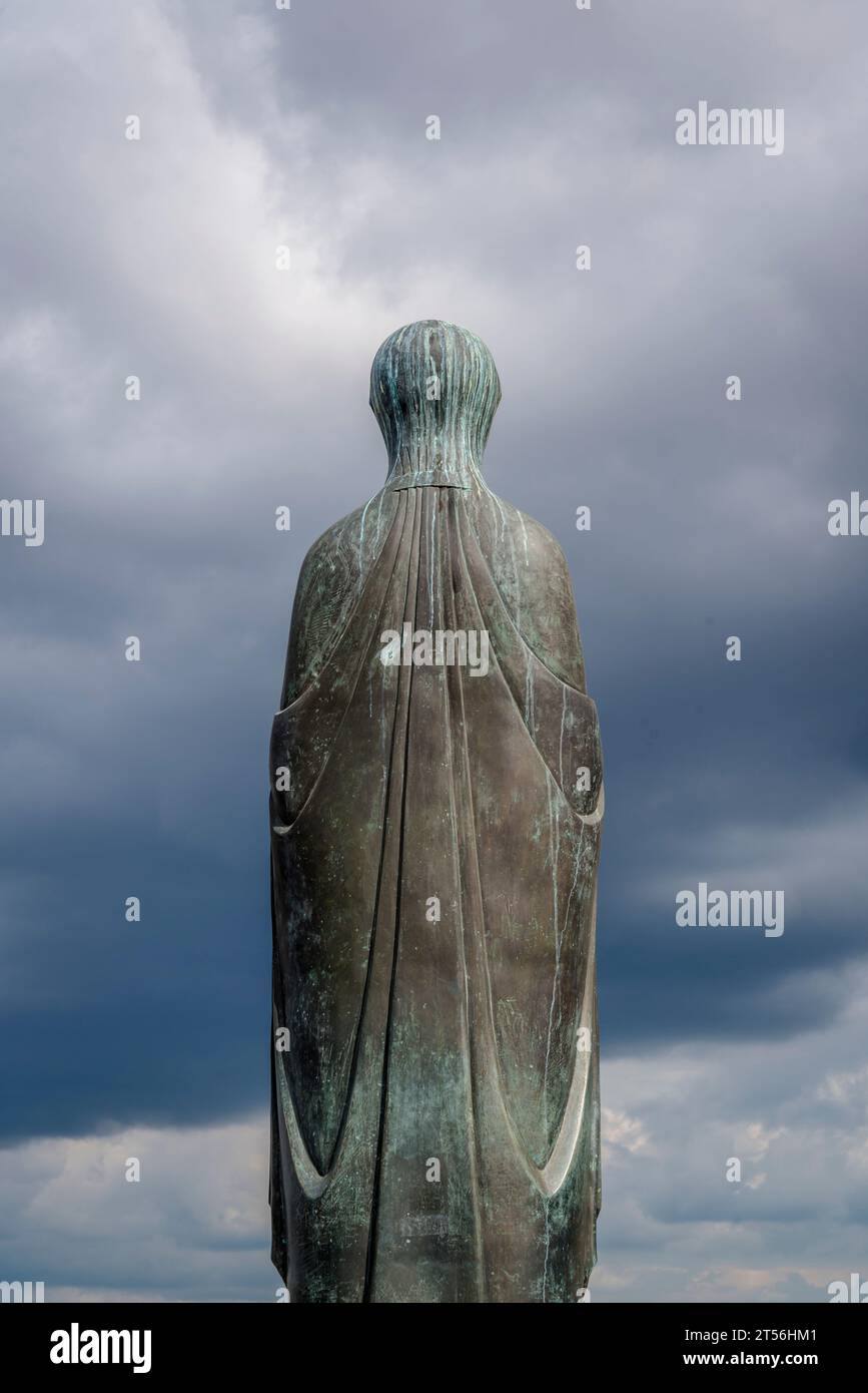 The statue of Maria Anya, a four meter tall sculpture of Virgin Mary ...