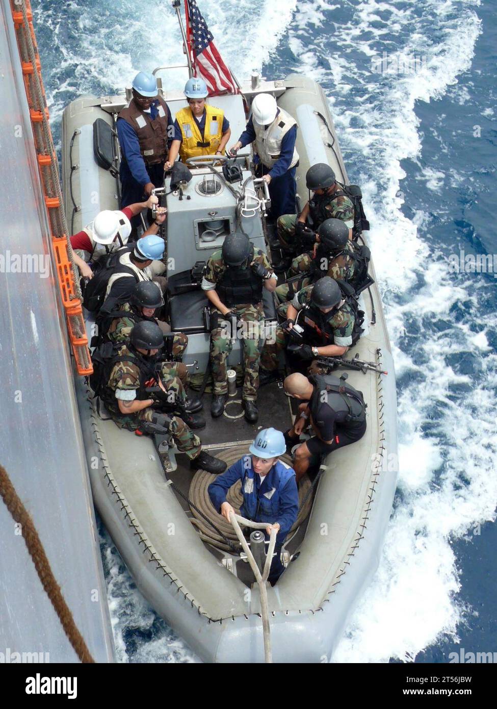 SEACAT, USS Ford, USS Tortuga, VBSS Stock Photo - Alamy