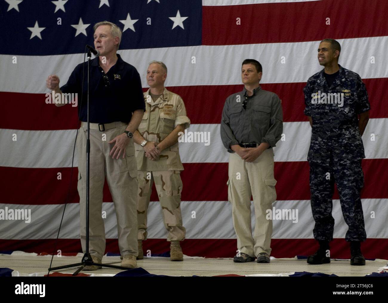 SECNAV Ray Mabus Stock Photo - Alamy