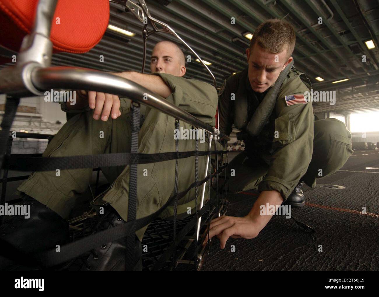 search and rescue operational checks, USS NASSAU Stock Photo - Alamy
