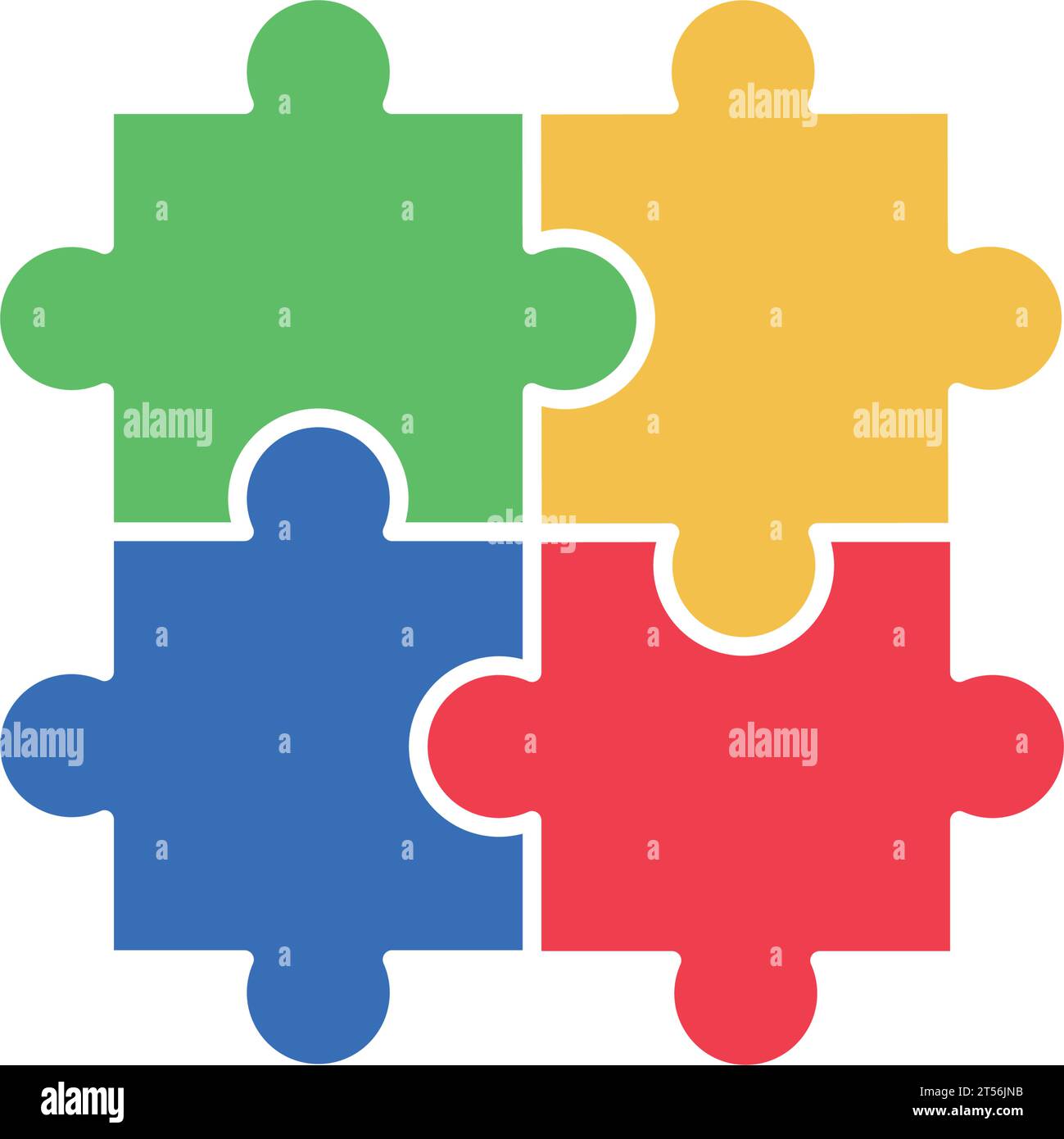 autism puzzles symbol Stock Vector Image & Art - Alamy