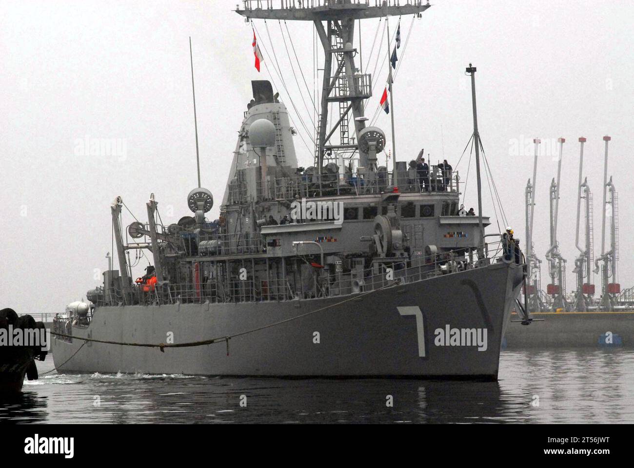ship, uss patriot. mcm 7 Stock Photo - Alamy