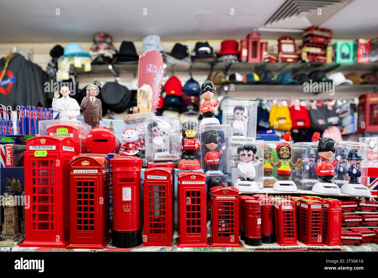 English Telephone Boxes, Souvenir Shop, Portobello Road, Notting Hill ...