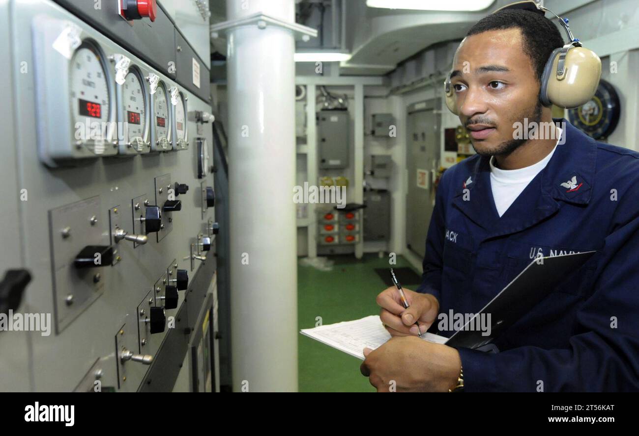 SSDG, switchboard, USS Blue Ridge (LCC 19 Stock Photo - Alamy