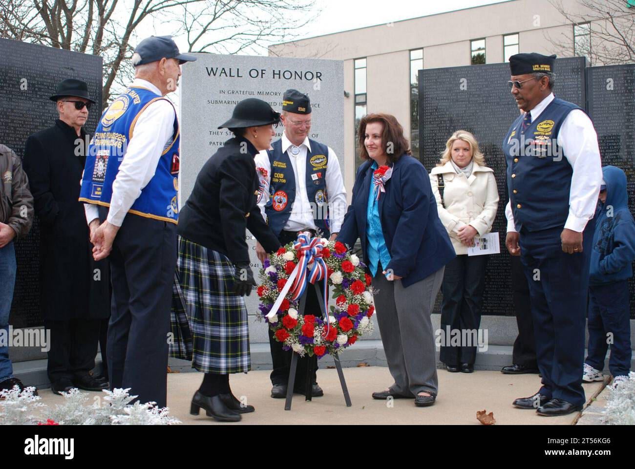 Submarine Veterans (SUBVETS) U.S. Submarine Veterans WWII National Submarine Memorial East, wall ...