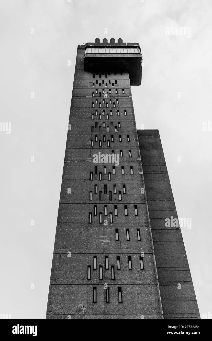 Trellick Tower, a Grade II* listed tower block in North Kensington ...